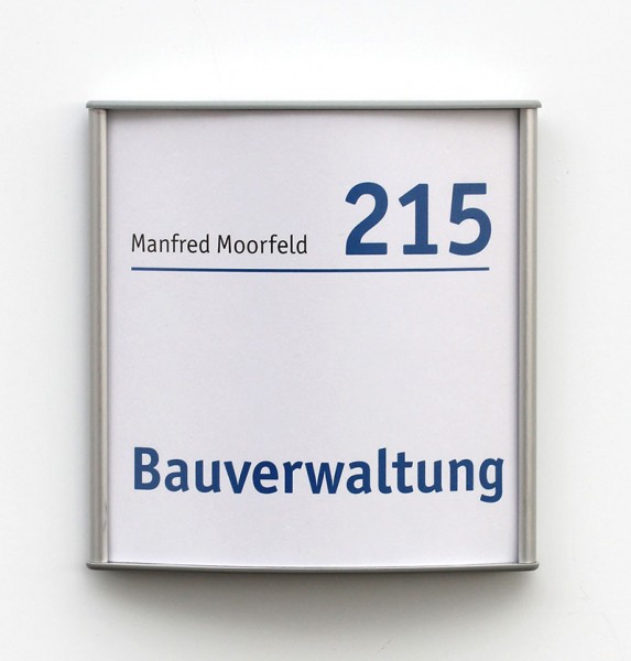 Türschild ProFix / VISTA 150 x 150 mm | MAAS GmbH