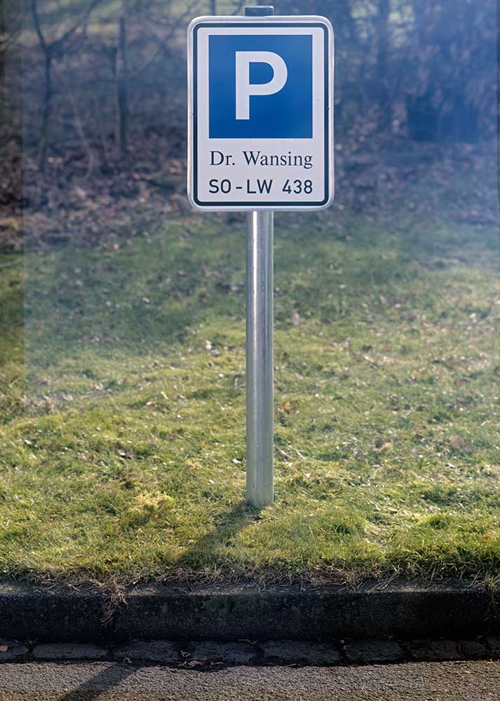 Parkplatzschild mit Pfosten | MAAS GmbH